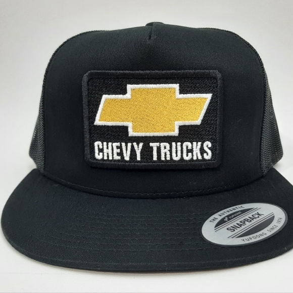 Accessories | Chevrolet Chevy Bowtie Retro Vintage Style Trucker Patch ...